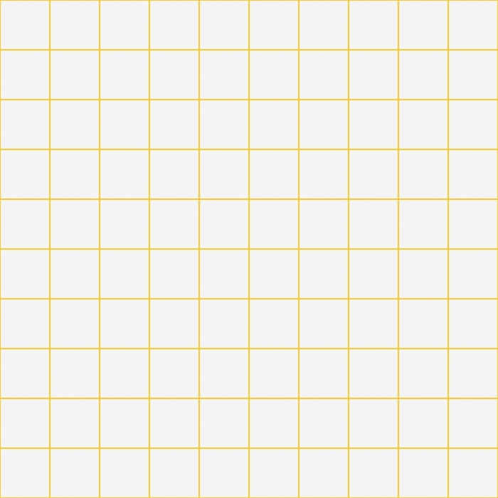 Small Grid Pattern - White and Yellow Wallpaper