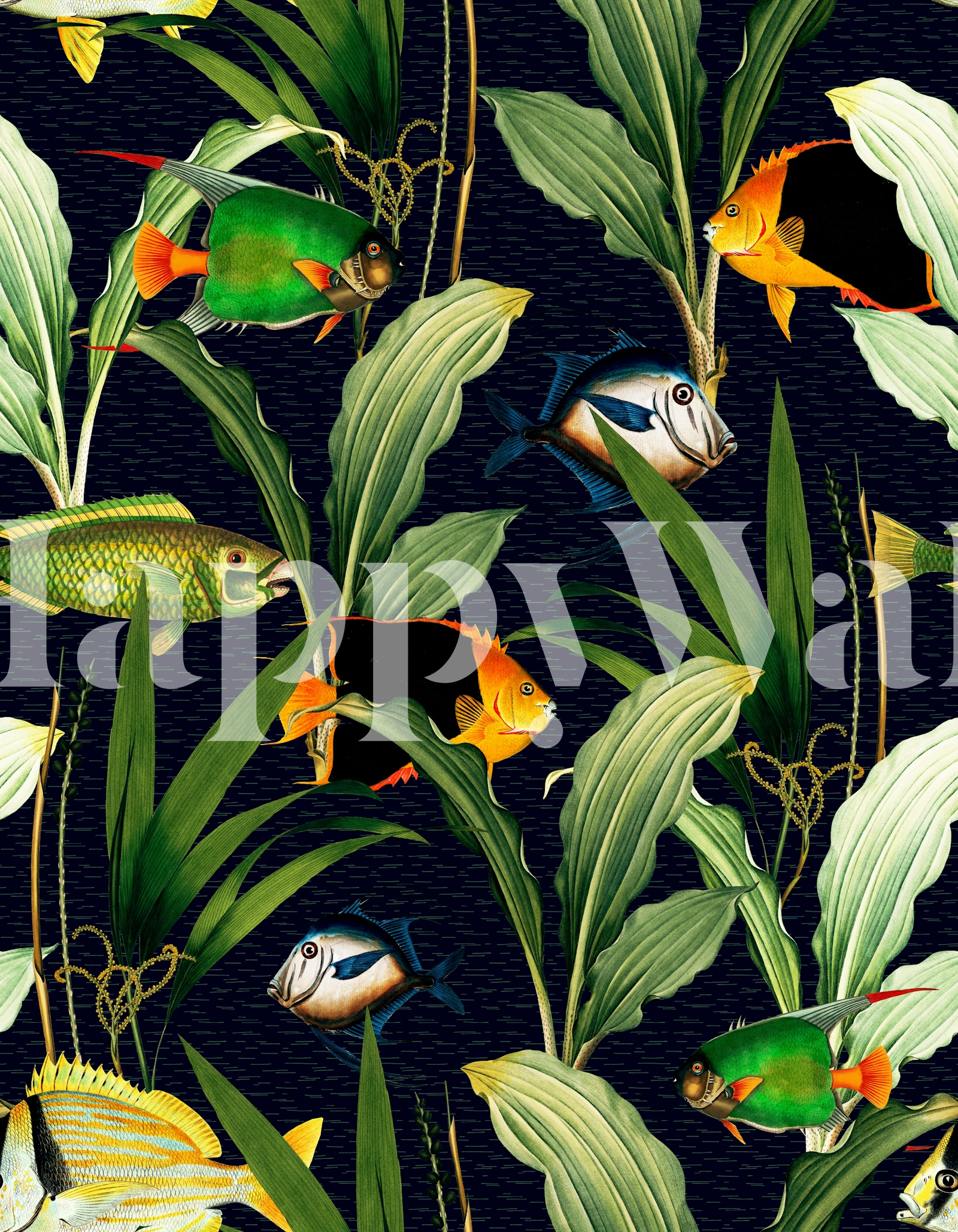 Oceania Undersea Greenery Escape Wallpaper