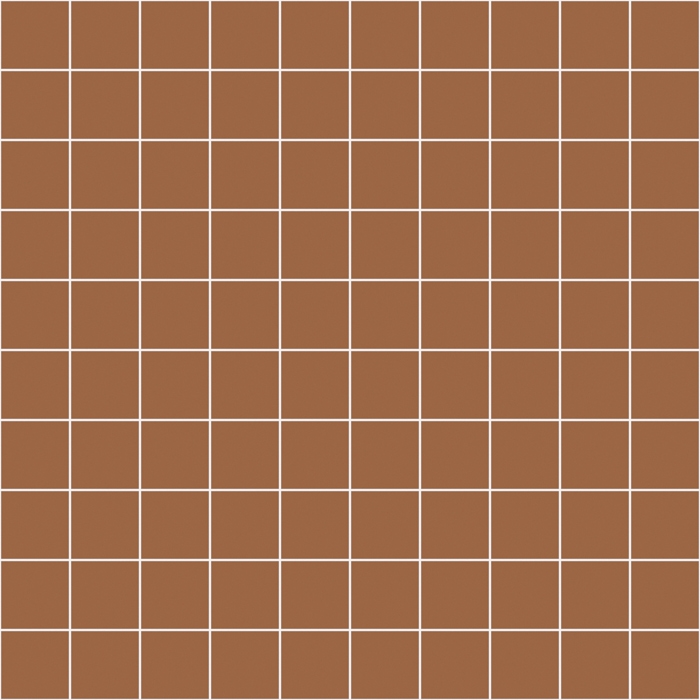 Small Grid Pattern - Brown and White
