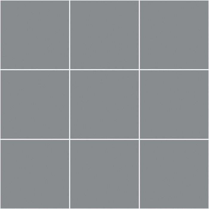 Large Grid Pattern - Gray and White Wallpaper