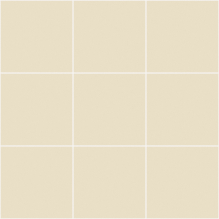 Large Grid Pattern Beige and White Wallpaper