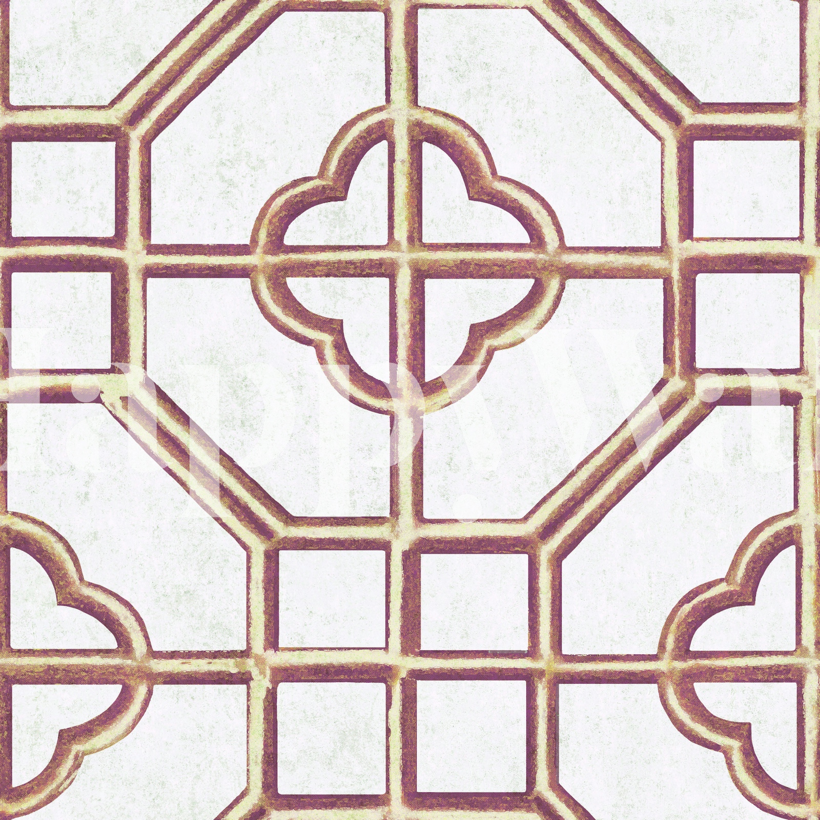 Chinese Trellis Wallpaper - happywall.com