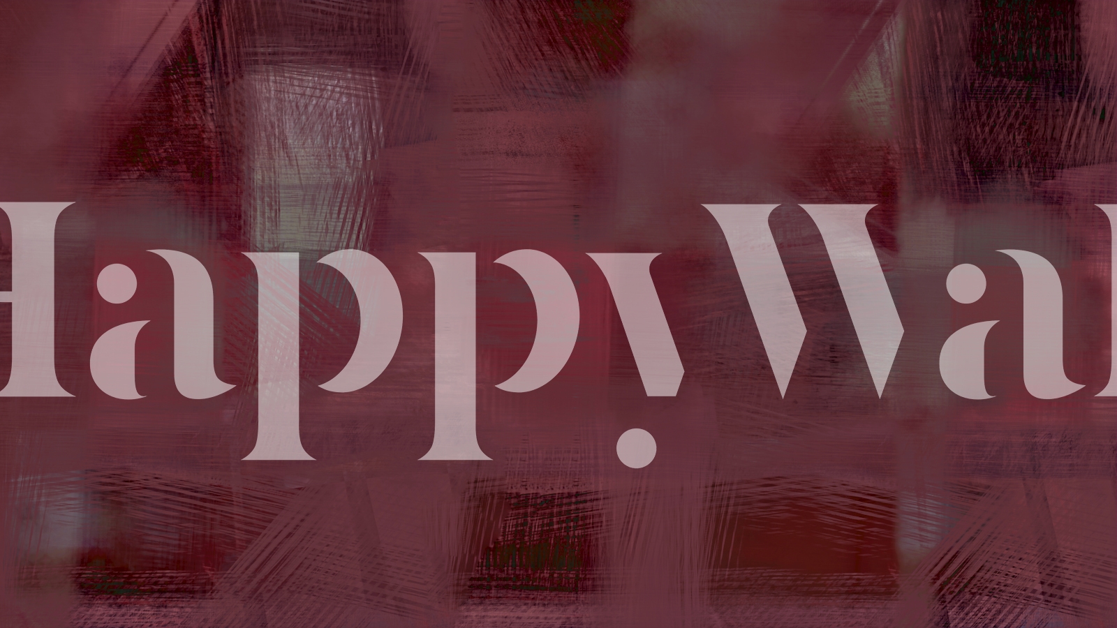 Moody Red Zen Escape Wallpaper