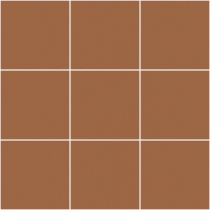 Large Grid Pattern - Brown and White Wallpaper