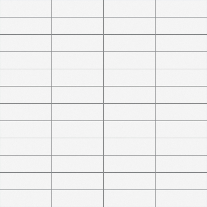 Horizontal Grid Pattern - White and Gray | happywall.com