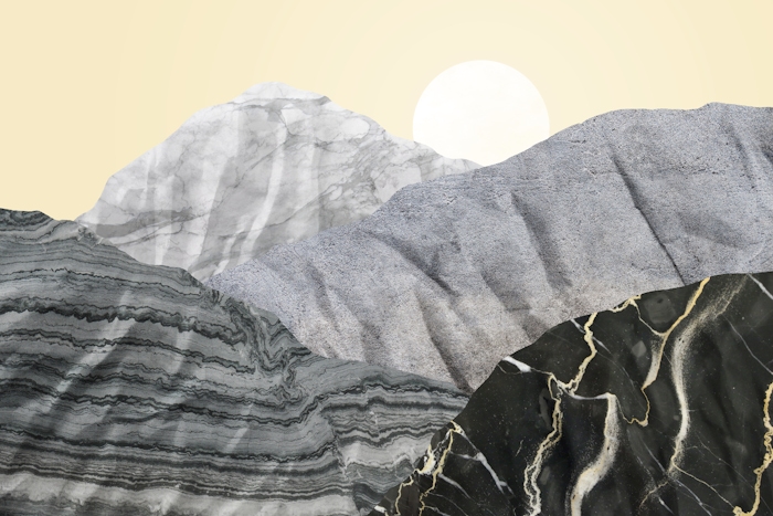 Marble Landscape III Wallpaper - HappyWall