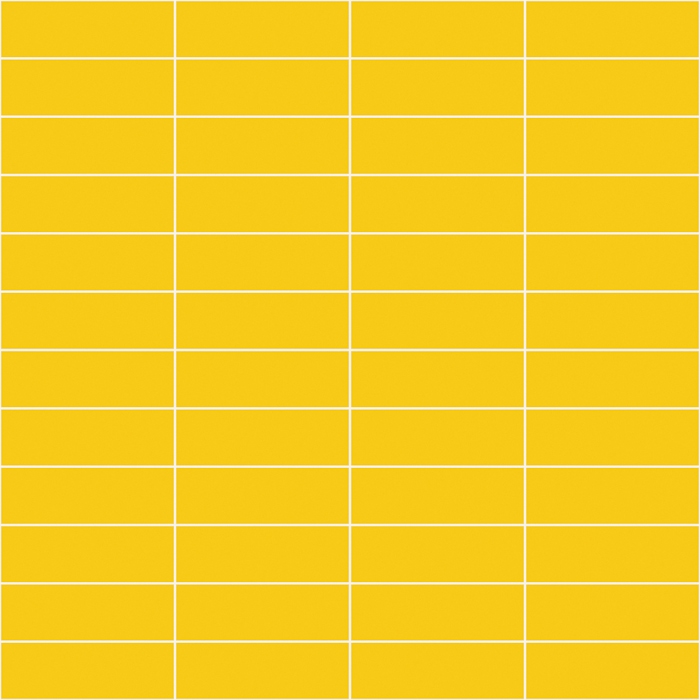 Horizontal Grid Pattern - Yellow and White