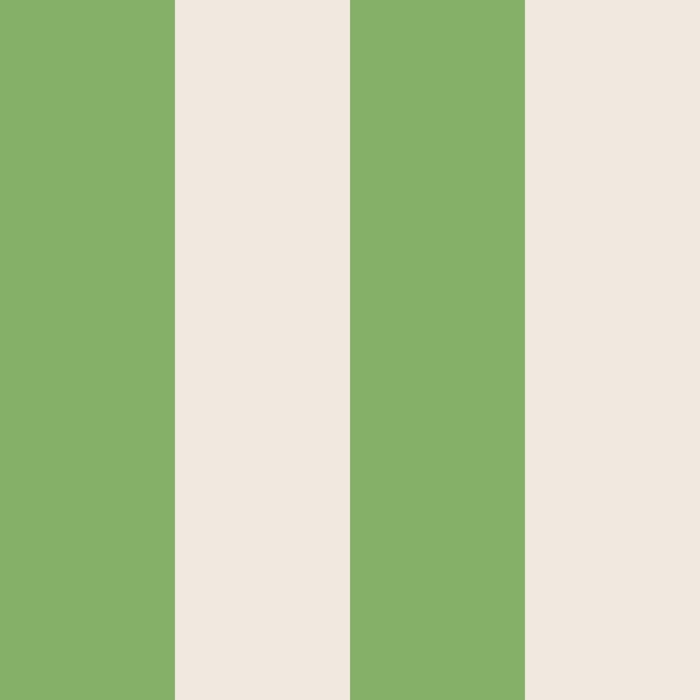 Pistachio and Beige Striped Wallpaper