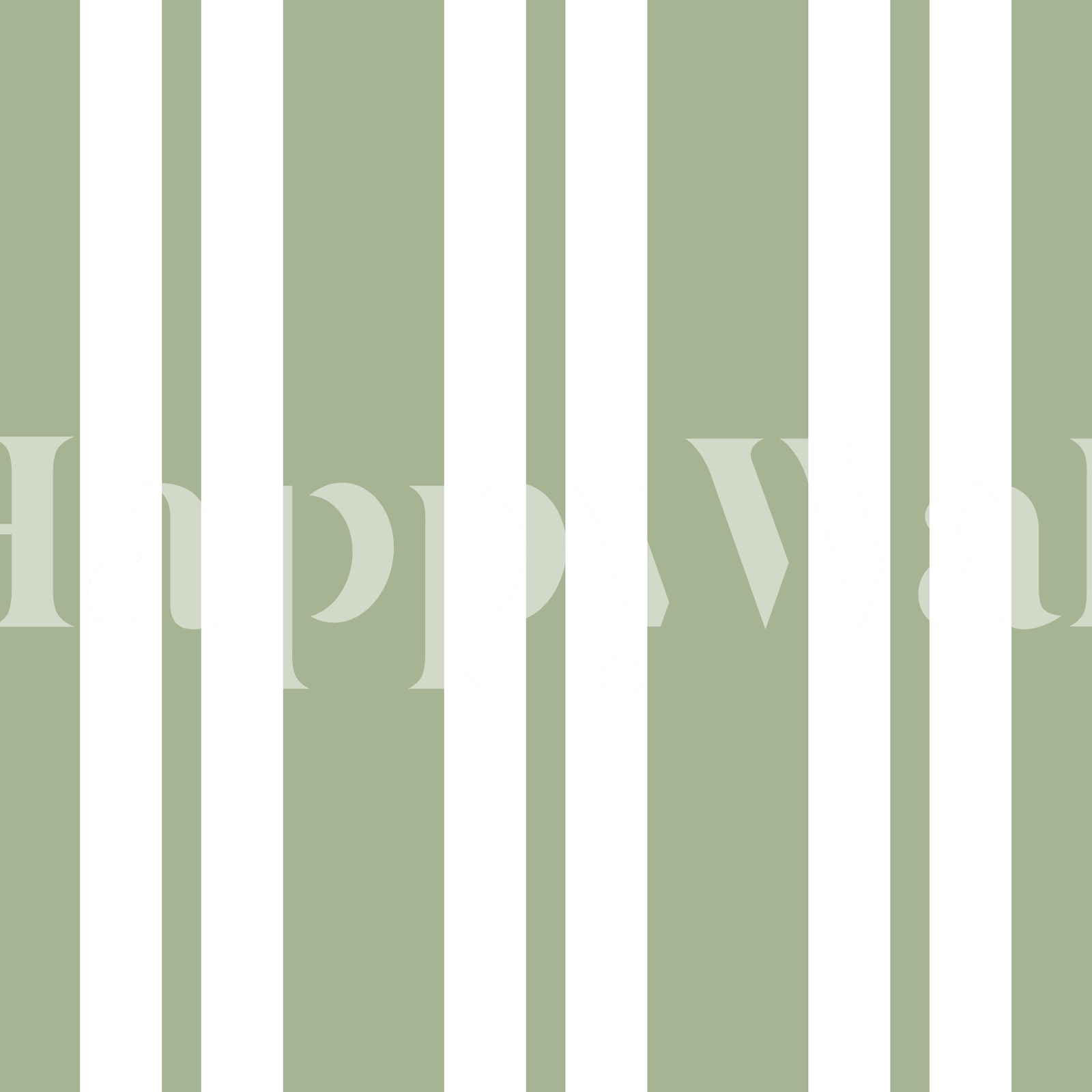 Sage Green Striped Wallpaper for Living Room