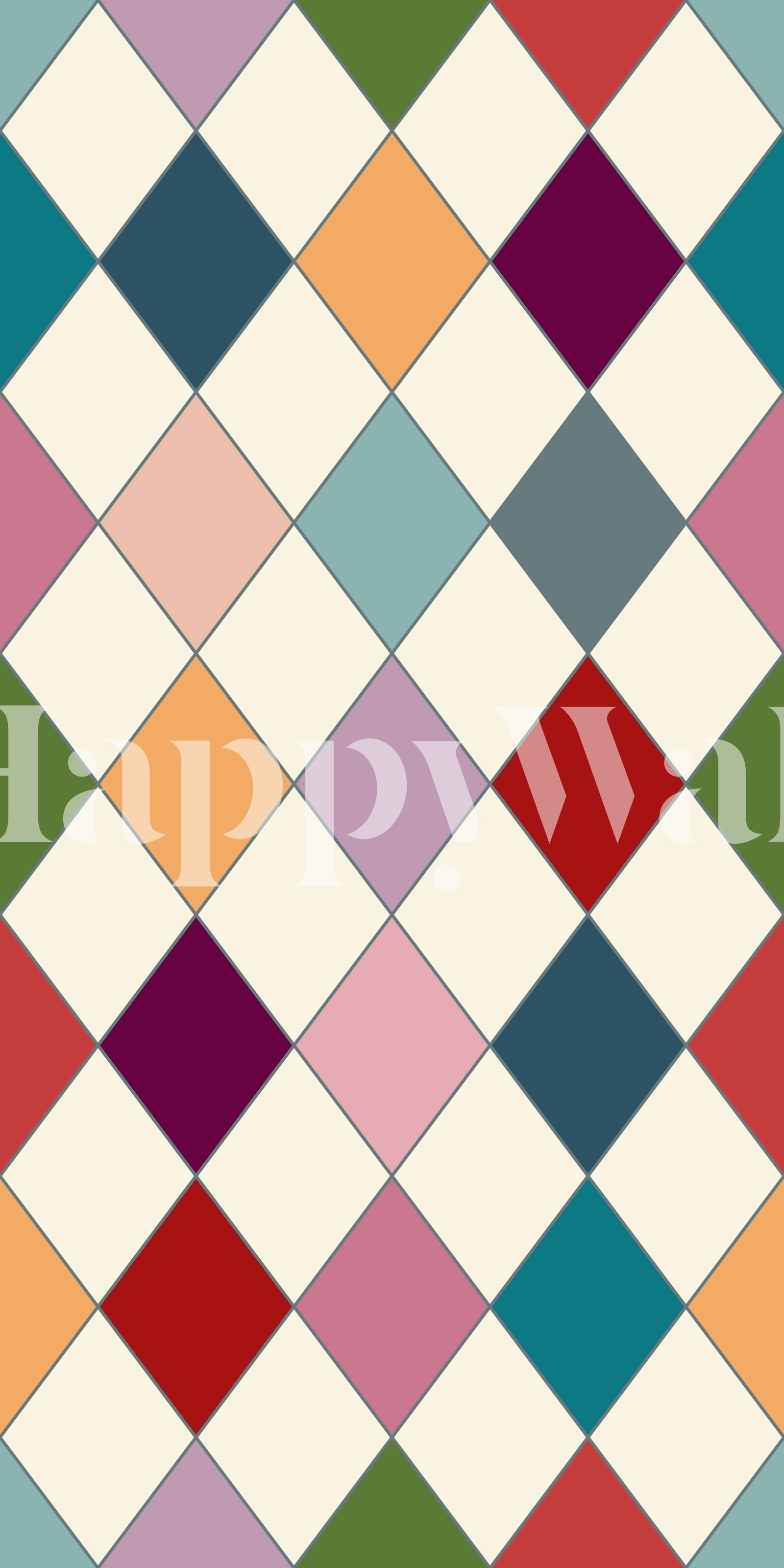 Vintage Harlequin Harmony Wallpaper