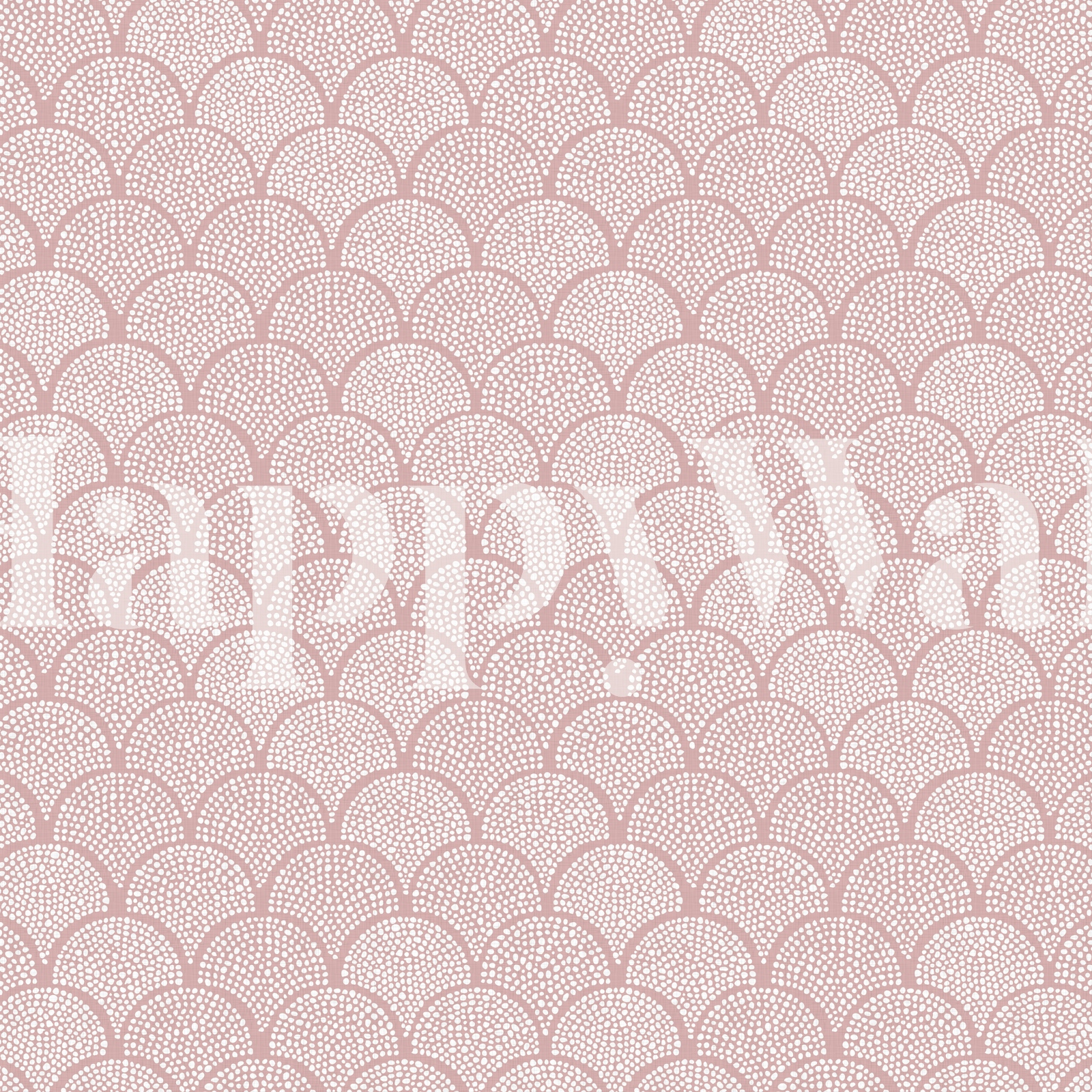 Pink Japanese Scallop Texture Wallpaper