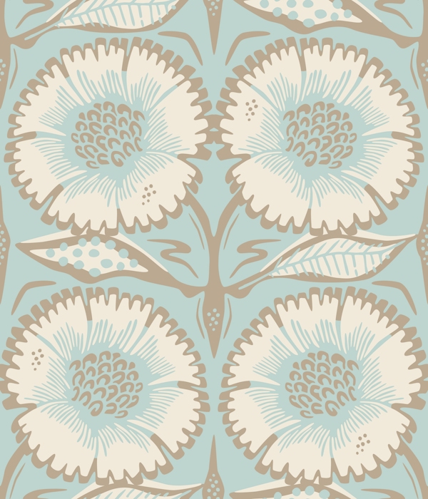 Eternal Flower - Light Blue | Happywall.com