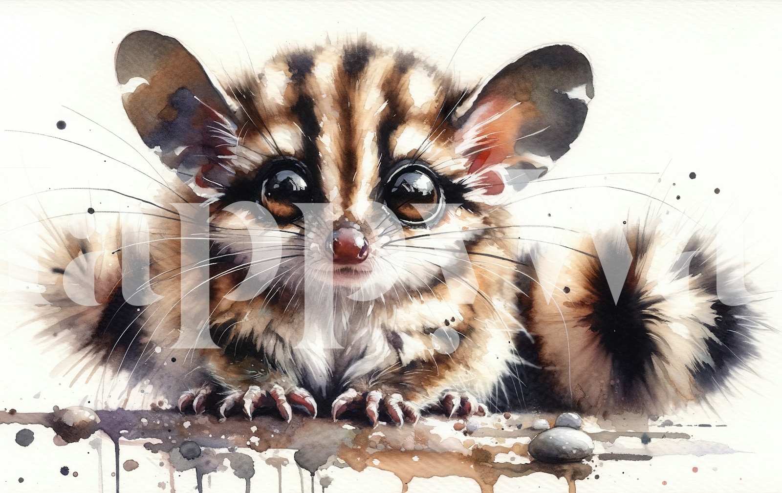 Charming Forest Critter Wallpaper | happywall.com