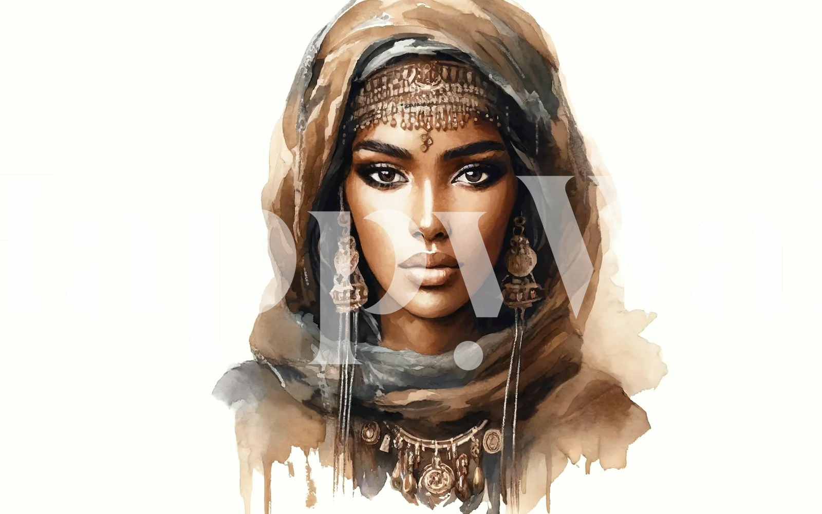 Ancient Desert Muse Wallpaper | happywall.com