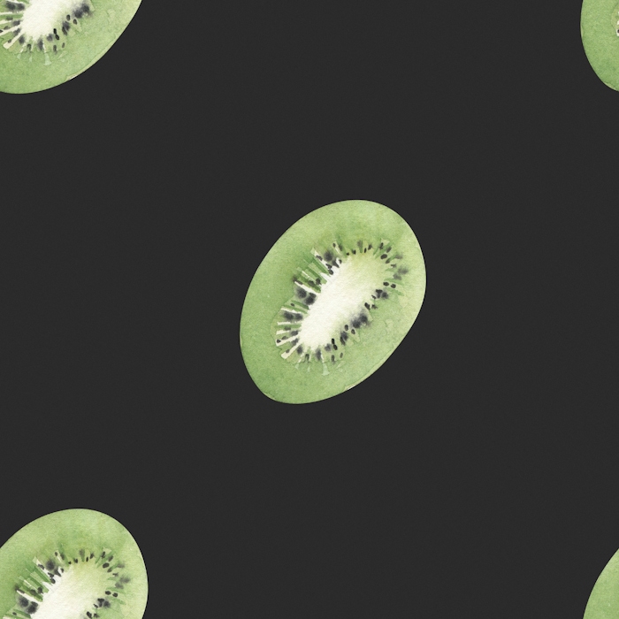 Minimal Kiwi Pattern Wallpaper - Happywall