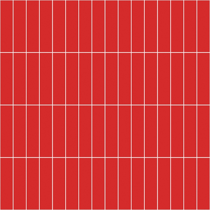 Red and White Vertical Striped Wallpaper