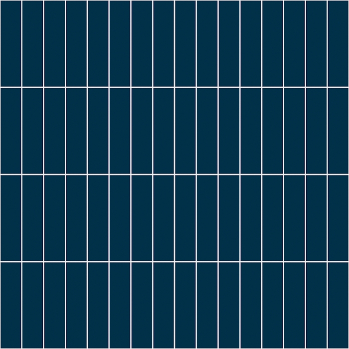 Deep Blue and White Geometric Wallpaper