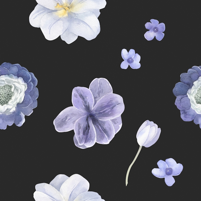 Dreamy Flower Fusion Wallpaper | Happywall.com
