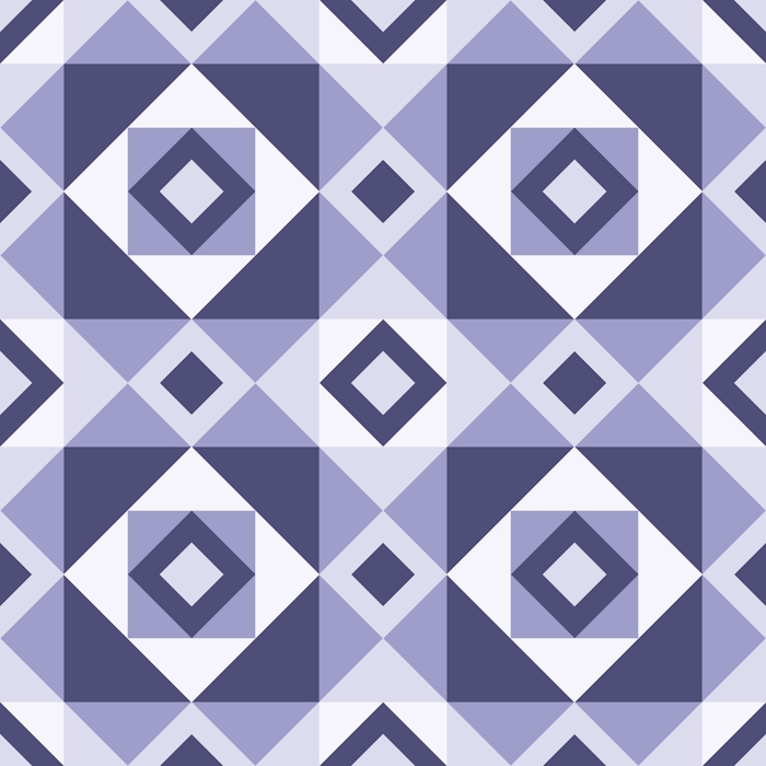 Prismatic Blue Elegance Wallpaper