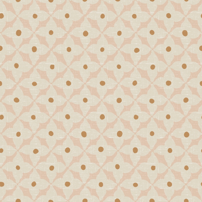 Retro Boho Floral Charm Wallpaper | happywall.com