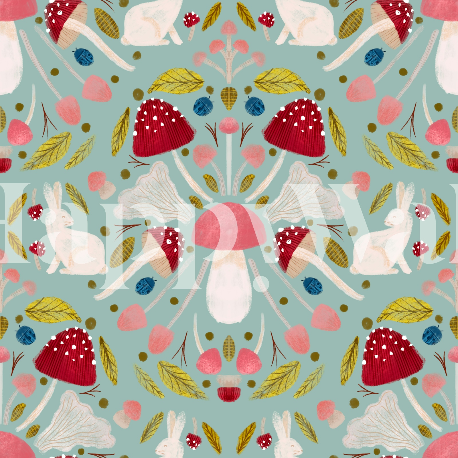 Charming Forest Wonderland Wallpaper