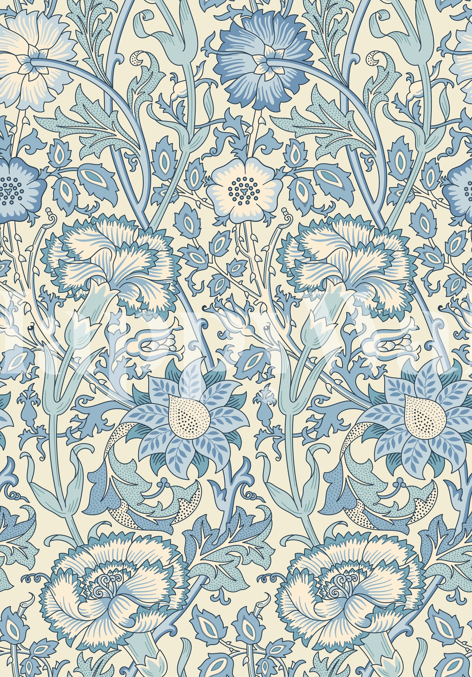William Morris Pink and Rose 2 - Happywall