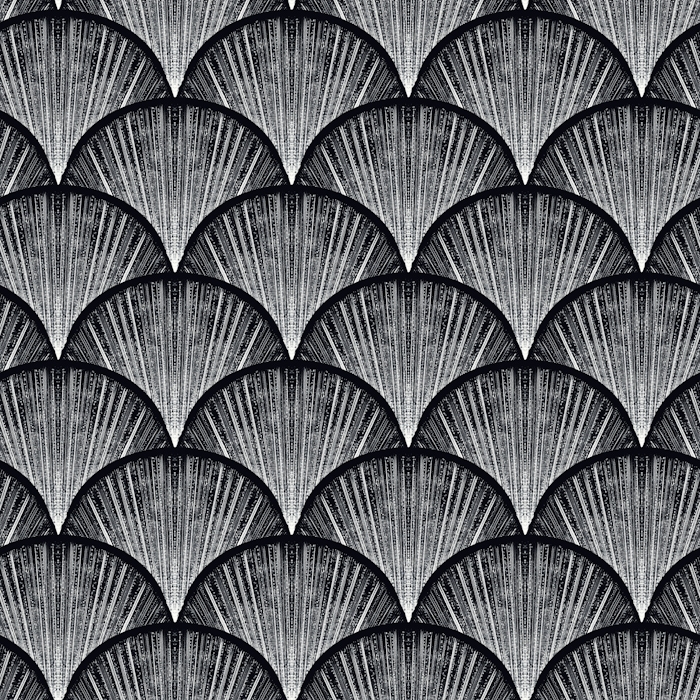 Glamorous Scallop Shells Wallpaper | Happywall