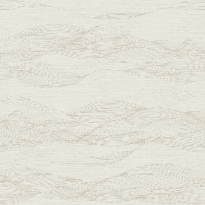 Beige Abstract Waves Wallpaper for Modern Decor