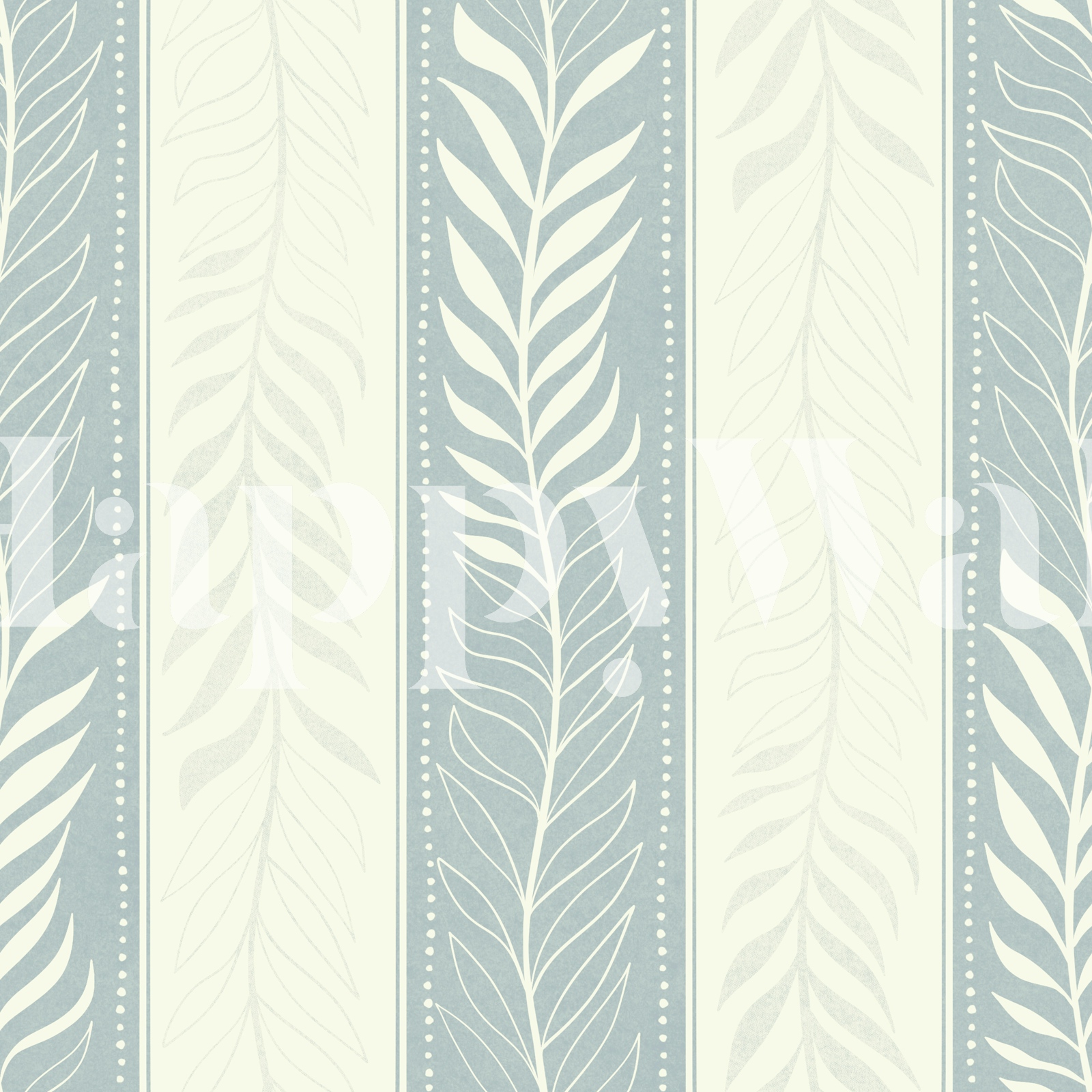 Classic Botanical Stripes - Happywall