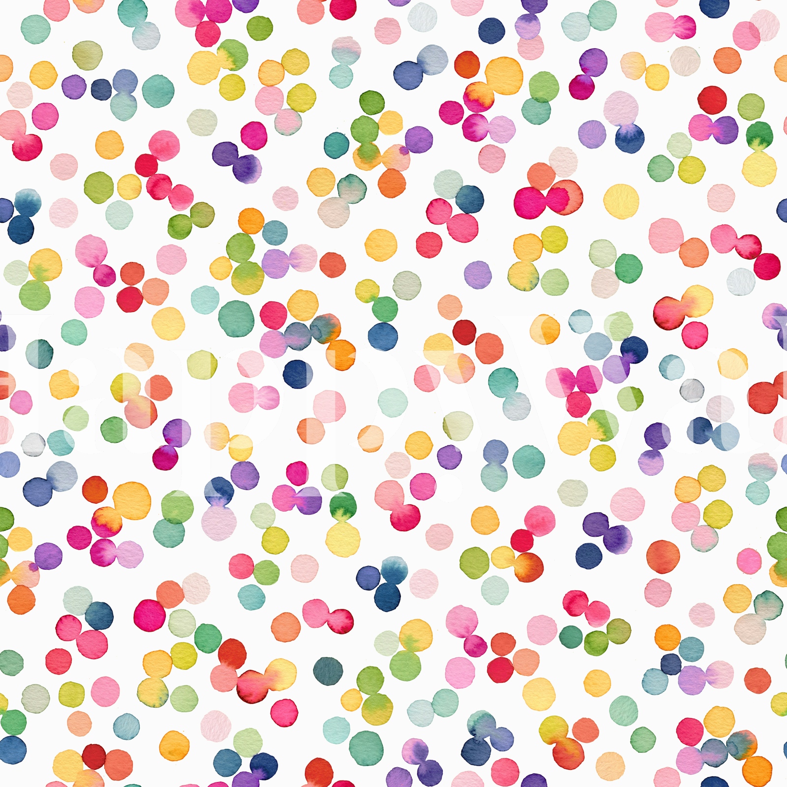 Colorful Confetti Party Wallpaper | happywall.com