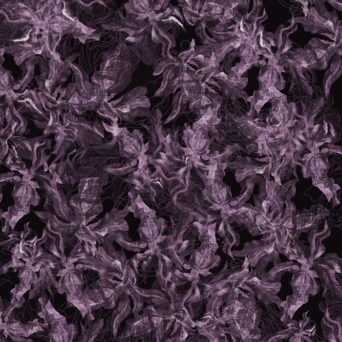 Lavender Bloom Enigma Wallpaper | happywall.com