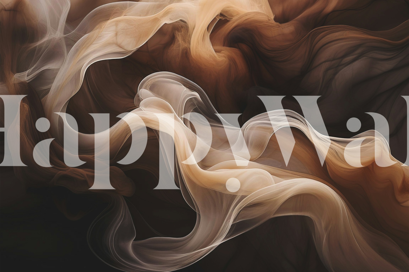 Ethereal Flow - Mocha Mouse Wallpaper