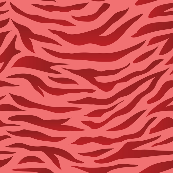 Red Tiger Stripes Wallpaper