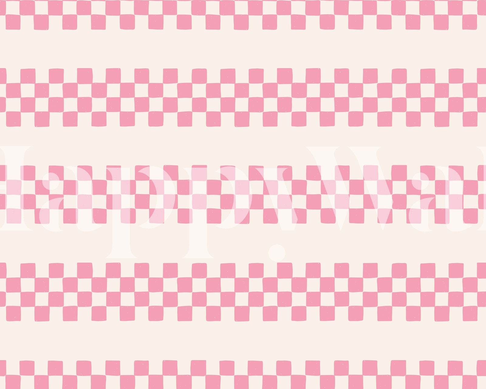 Pink Checkered Stripe Wallpaper for Kids Rooms