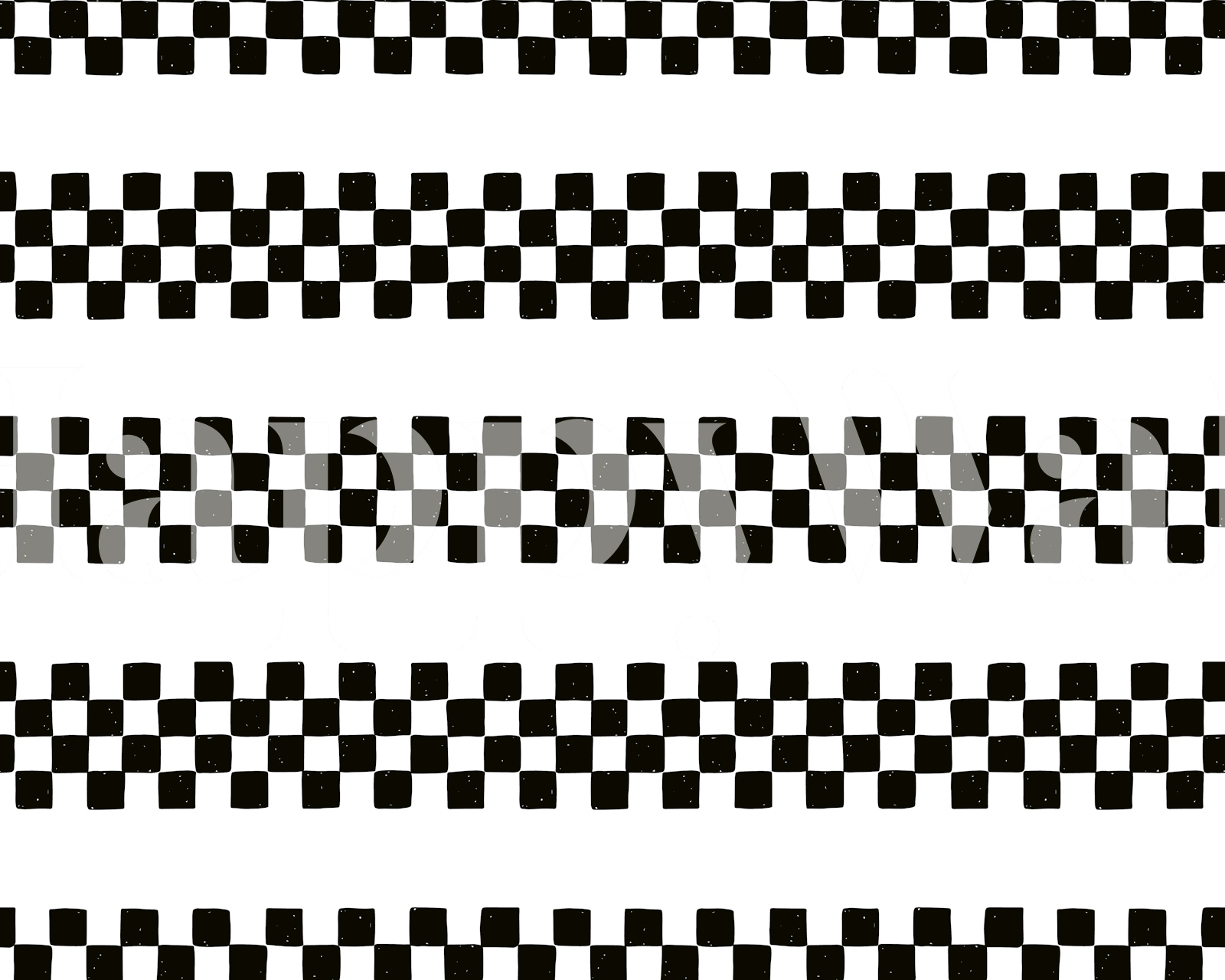 Black and White Checkered Stripes Wallpaper