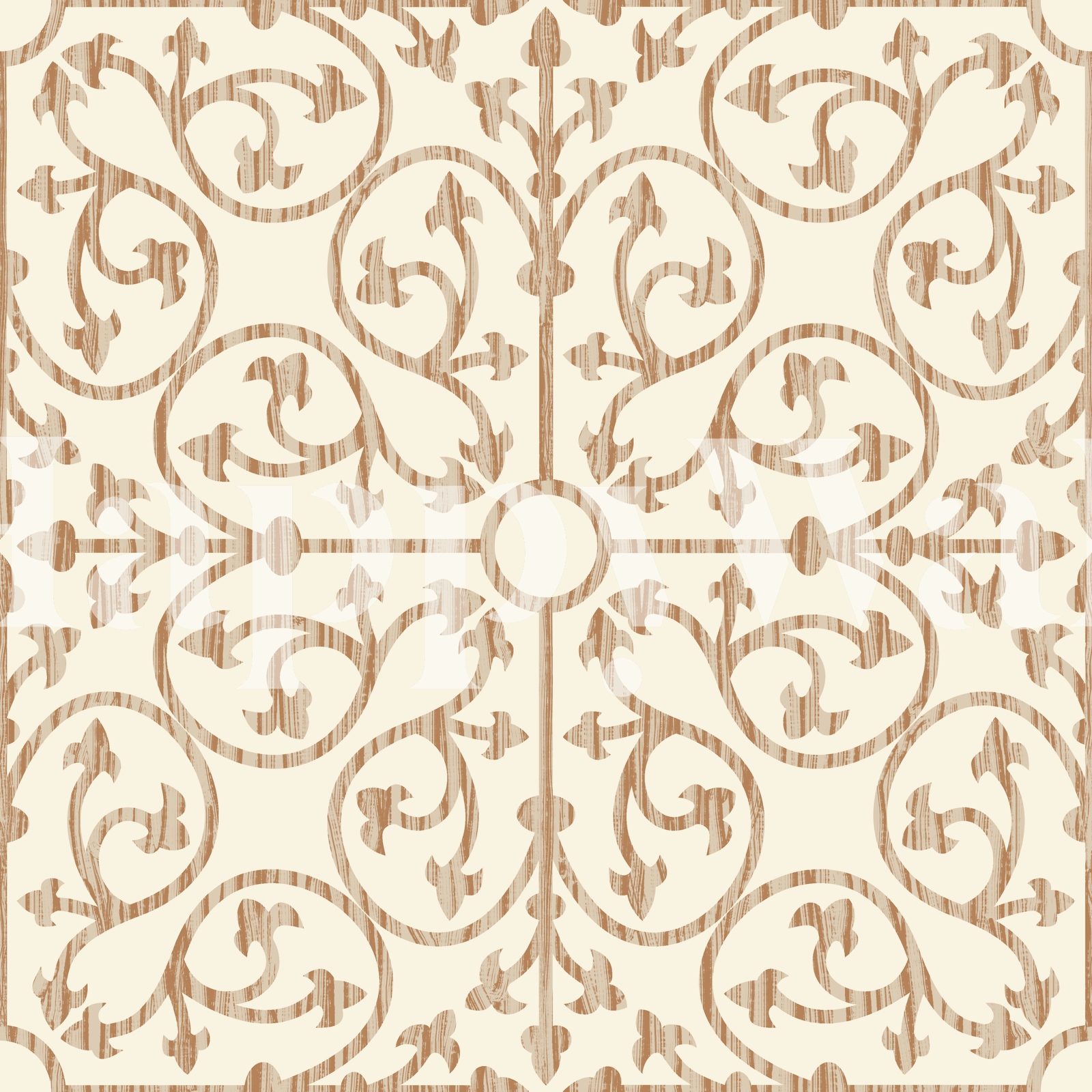 Medieval Filigree Tile Wallpaper | Happywall.com
