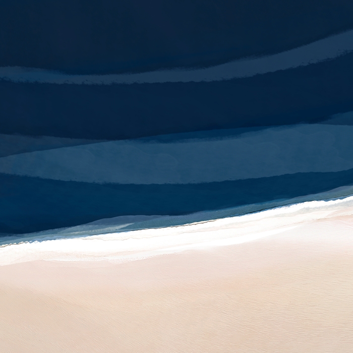 Minimal Beach Abstract 2 | Happywall.com