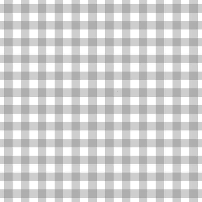Classic gingham light grey - happywall.com