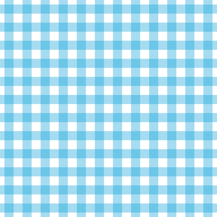Classic Blue Gingham Wallpaper for Summer Decor