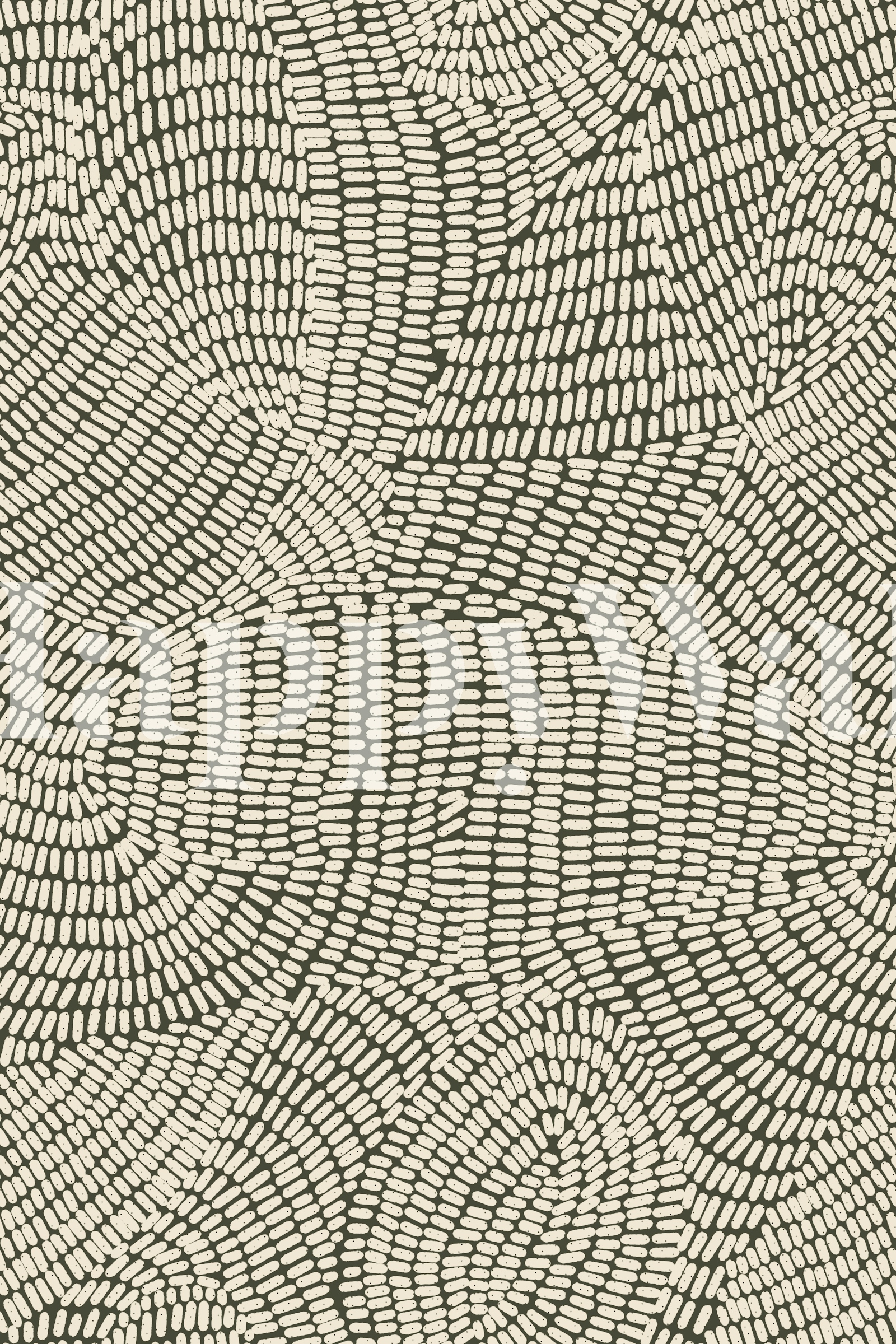 Echo Lines - Black BG | Happywall.com