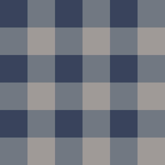 Classic Navy Checks Wallpaper - Happywall
