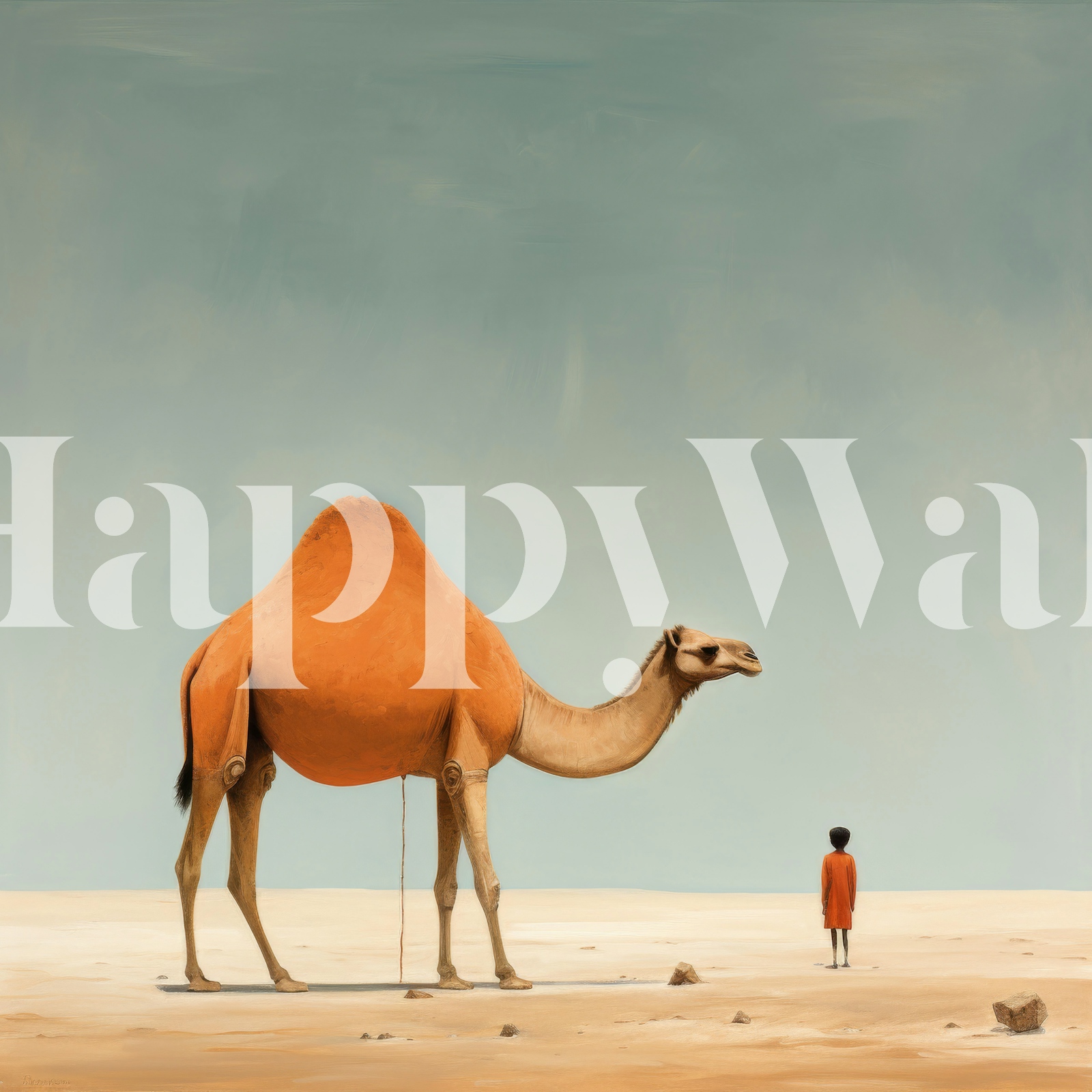 Minimal Camel Wallpaper | Happywall.com