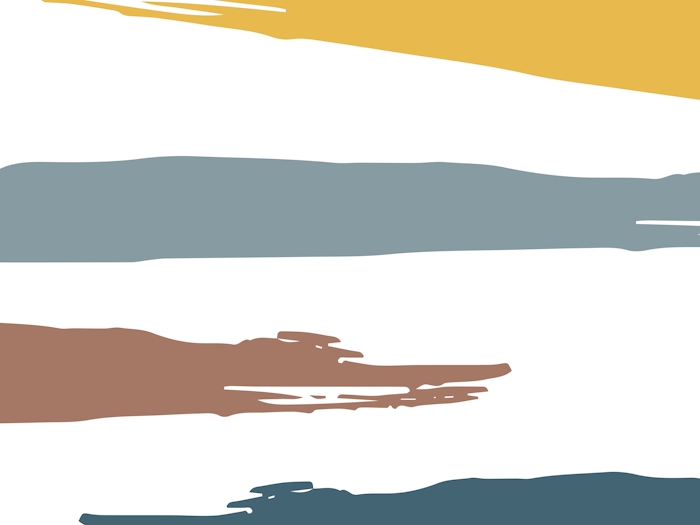 Mooted Brush Strokes Wallpaper | Happywall