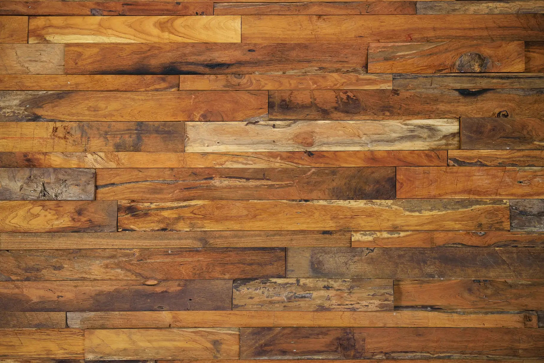 Buy Wooden panel wallpaper - Happywall