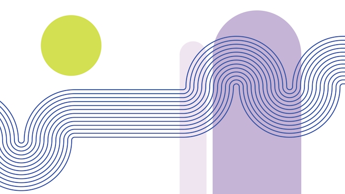 Modern Geometric Flow Wallpaper - happywall.com