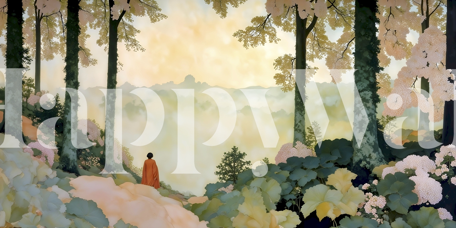 Serene Forest Paradise - Happywall.com