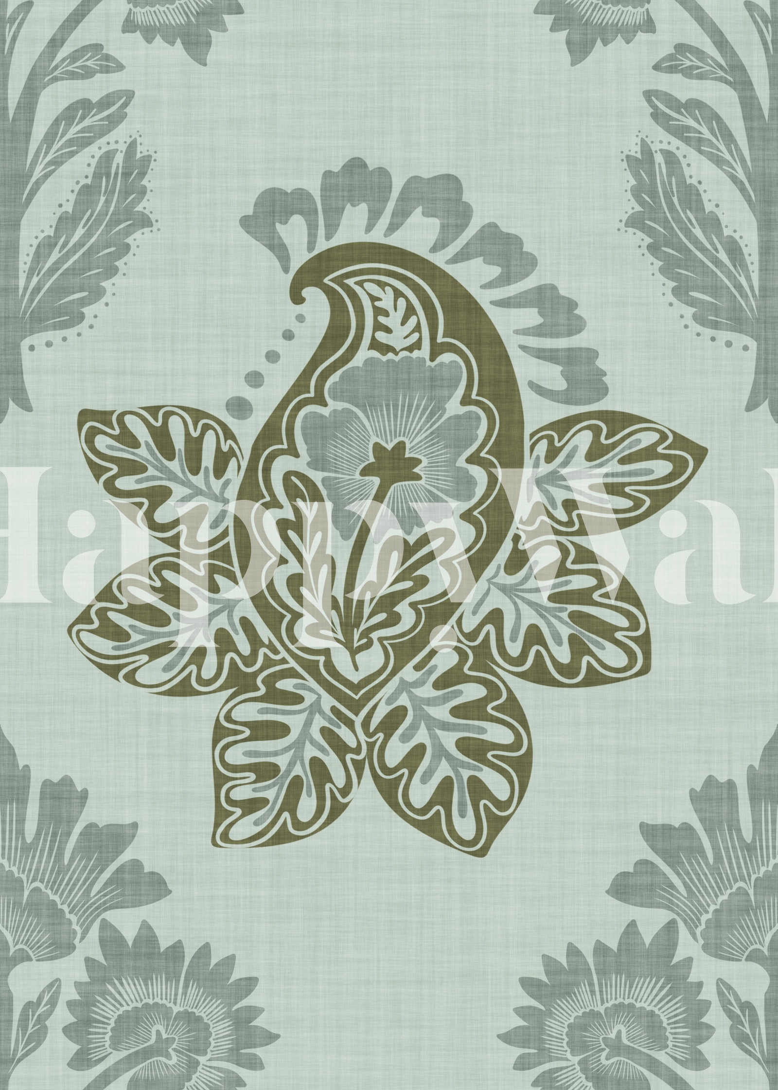 Floral Paisley Chic Wallpaper | happywall.com