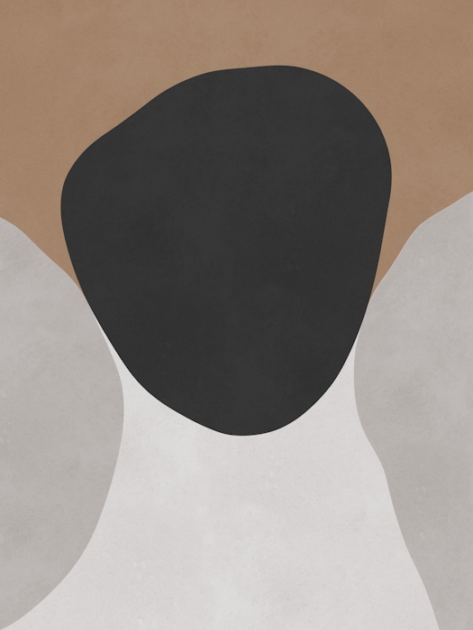 Abstract Stone Forms Wallpaper | Happywall