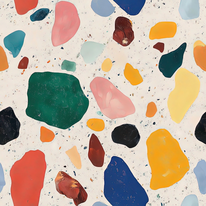 Colorful Terrazzo Wallpaper | happywall.com