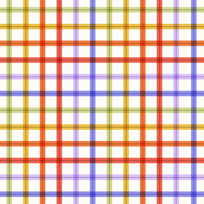 Colorful Gingham Check Wallpaper for Kids